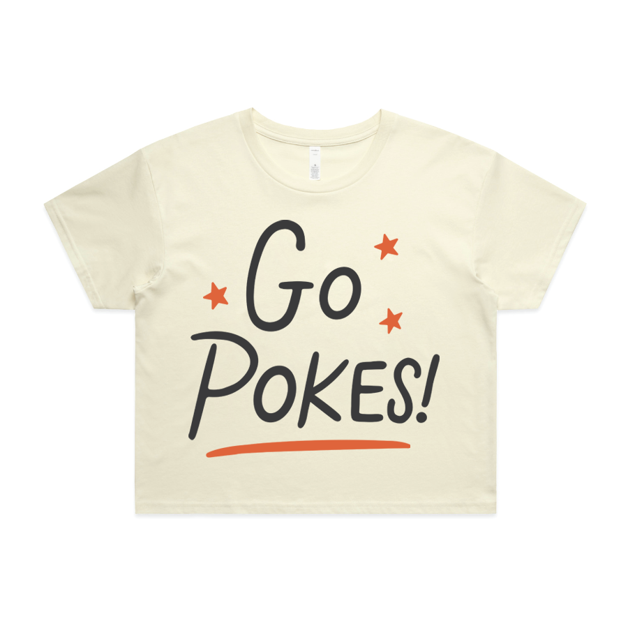 Go Pokes - T-Shirt or Crop Top – Curbside Apparel